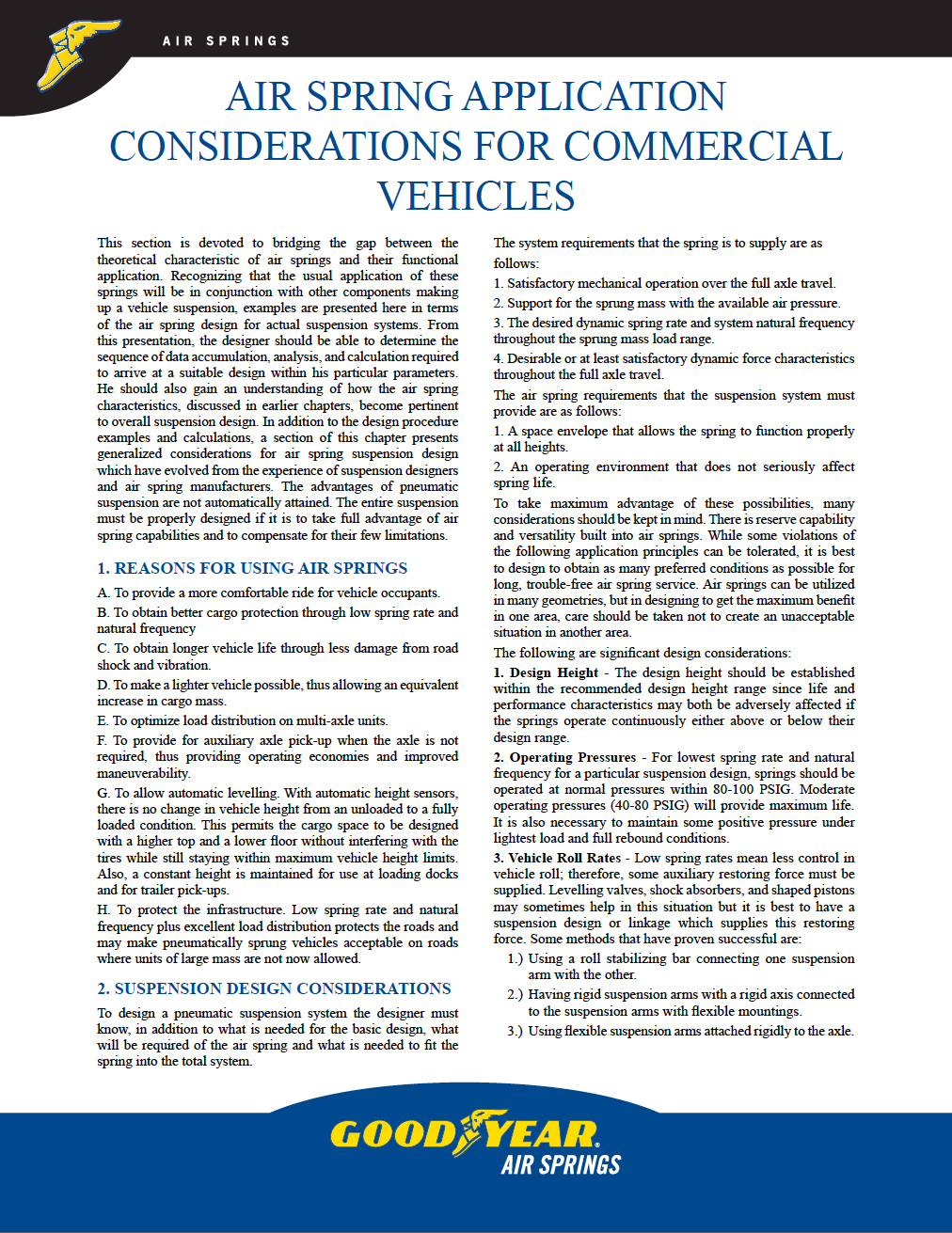 Resources – Goodyear Air Springs